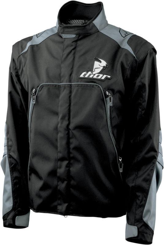 Purchase Thor Range Black Off-Road Dirt Bike Jacket MX ATV Dual Sport ...
