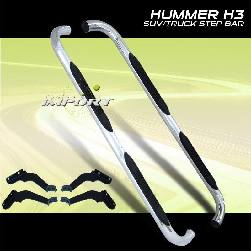Purchase HUMMER 06-10 H3 STAINLESS SIDE STEP NERF BAR RUNNING BOARD SET ...