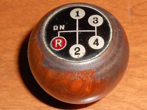 Purchase Vintage HARDWOOD Gear Shift Pattern Knob - 4 Speed in Elburn ...