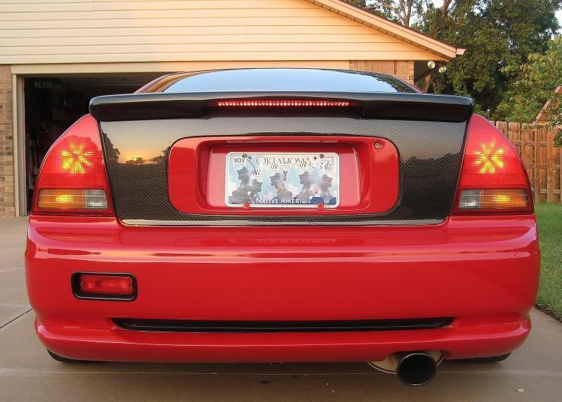 Purchase JDM RED REAR BUMPER FOG LIGHT S2000 RSX DC5 AP1 AP2 CL RL TL ...