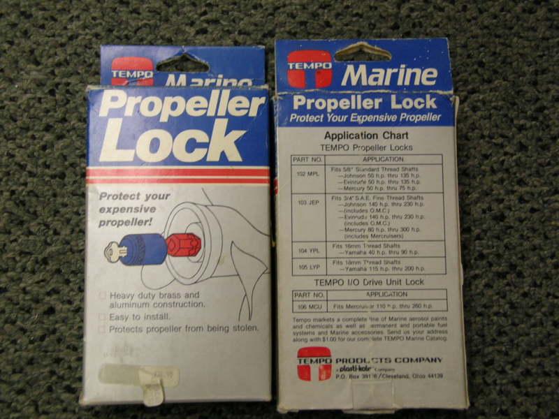 Purchase New Tempo Prop-Lock #102 MPL 5/8" standard thread shafts ...