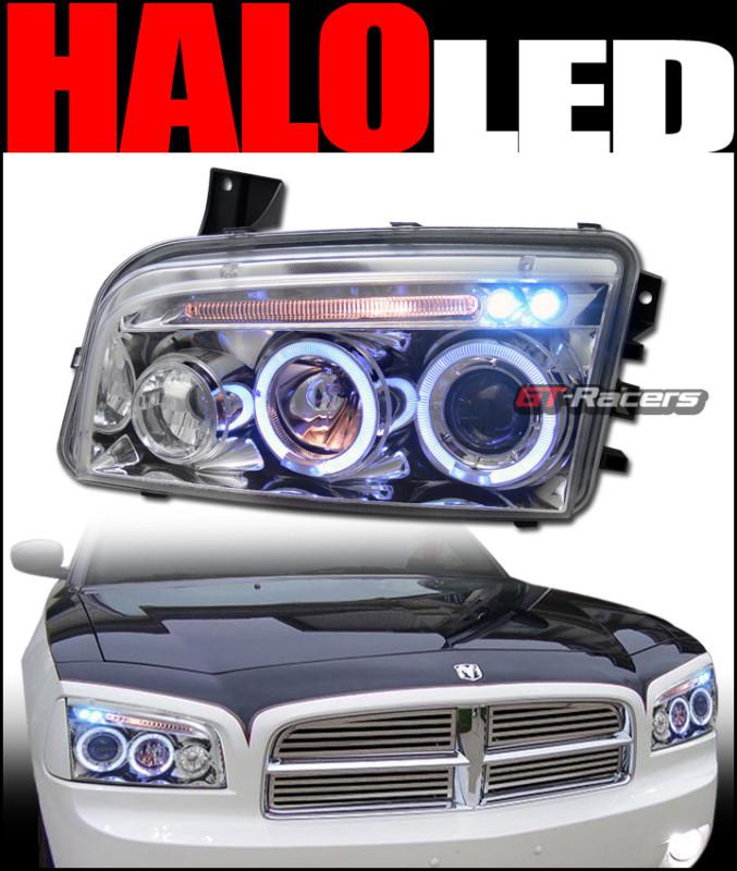 Purchase CHROME LED HALO RIMS PROJECTOR HEAD LIGHTS LAMPS SIGNAL 2006 ...