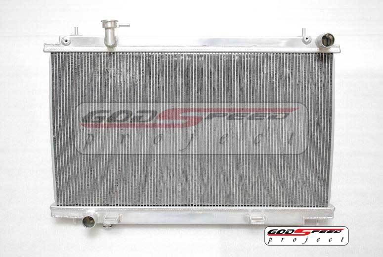 Purchase GODSPEED 03-07 350z z33 vq35 fairlady aluminum race radiator 2 ...