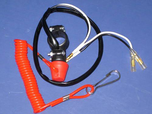 Purchase Tether Line Safety Kill Switch 12v Motorcycle Race On Off 7 8 Handlebar Mount In