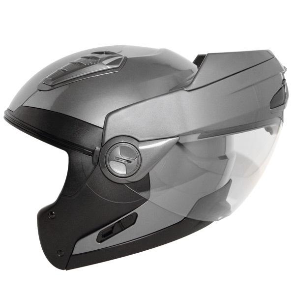 Purchase NEW Hawk DOT Transition Gun Metal Modular Helmet Motorcycle ...