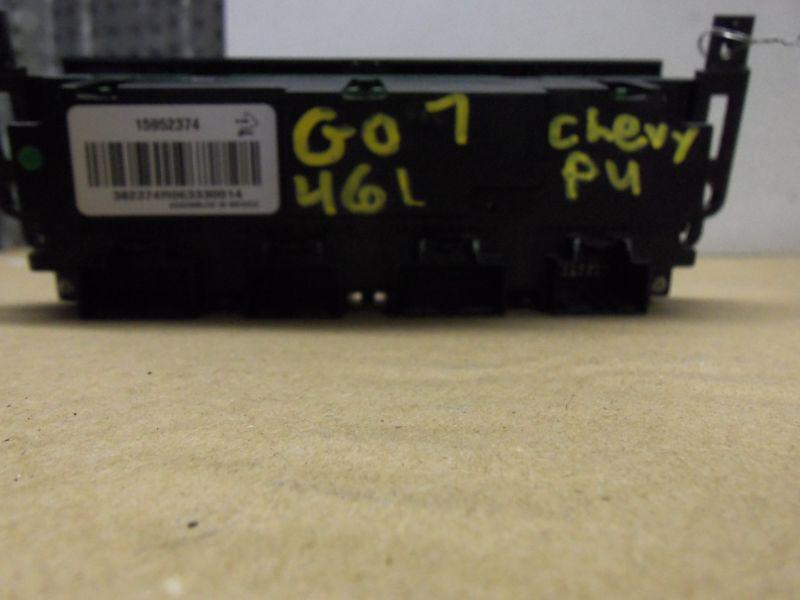 Purchase HEATER AND AIR CONTROLS FOR 2007-2013 CHEVROLET 1500 in ...