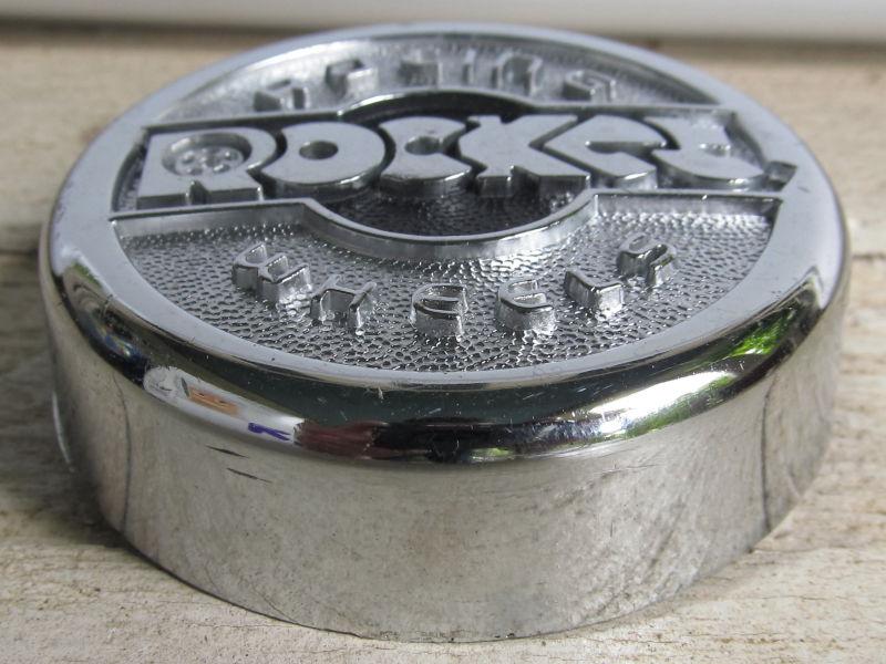 Buy NOS 1960's 70's Vintage ROCKET RACING Wheel Chrome Center Hub Cap S ...