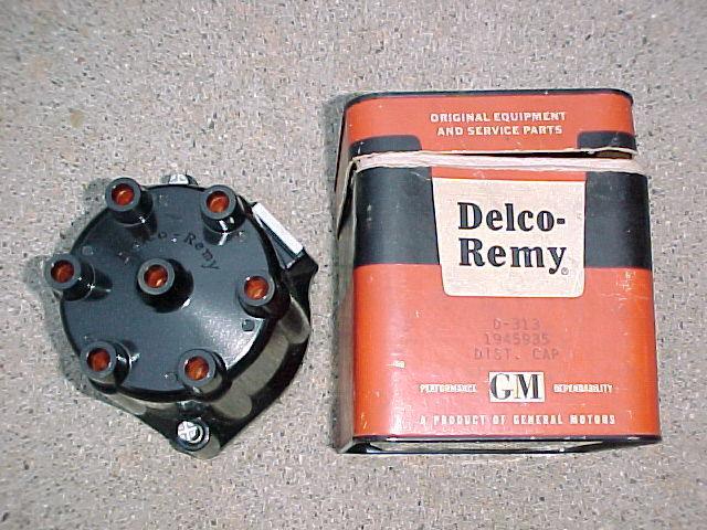 Buy Chevrolet GMC Truck NOS D-313 Delco Remy Distributor Cap 1958 1959 1960 - 1966 in Linden ...