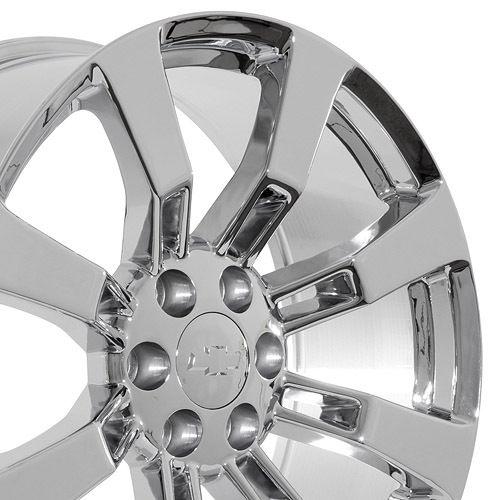 Buy 24" inch Chevy truck SUV Silverado Tahoe Avalanche Suburban chrome ...