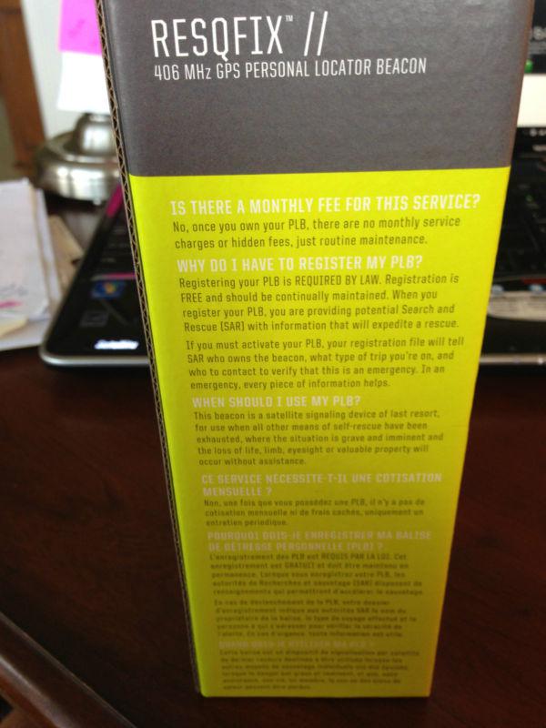 Buy ResQFix PLB-300, 2897 in Bradenton, Florida, US, for US $249.00