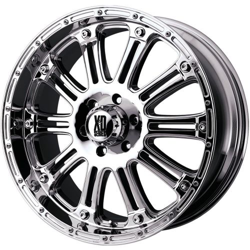 Buy XD79522987200 22x9.5 8x170 Wheels Rims Chrome +0 Offset Alloy 10 ...