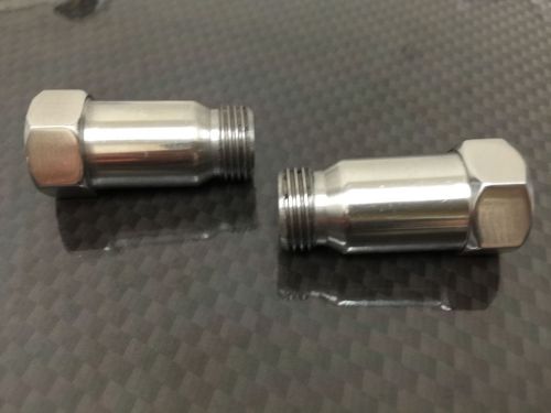Buy 2X O2 OXYGEN SENSOR EXTENDER EXTENSION SPACER M18 x 1.5 02 BUNG HHO ...