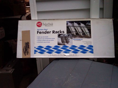 Buy TAYLOR MADE STAINLESS STEEL TWO FENDER RACK FOR 7" TO 9" #2009 ...