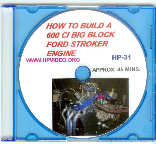 Buy How to Build BBF 598 600 605 ci Big Block Ford 460 Stroker Engine ...