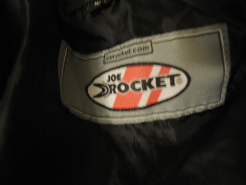 Buy Joe Rocket Reactor 4Leather Padded Armor Racing Motorcycle Jacket ...