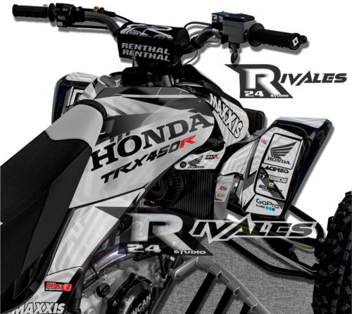Buy Honda TRX 450R graphics kit 2004 2005 2006 2007 to 2014 decals ...