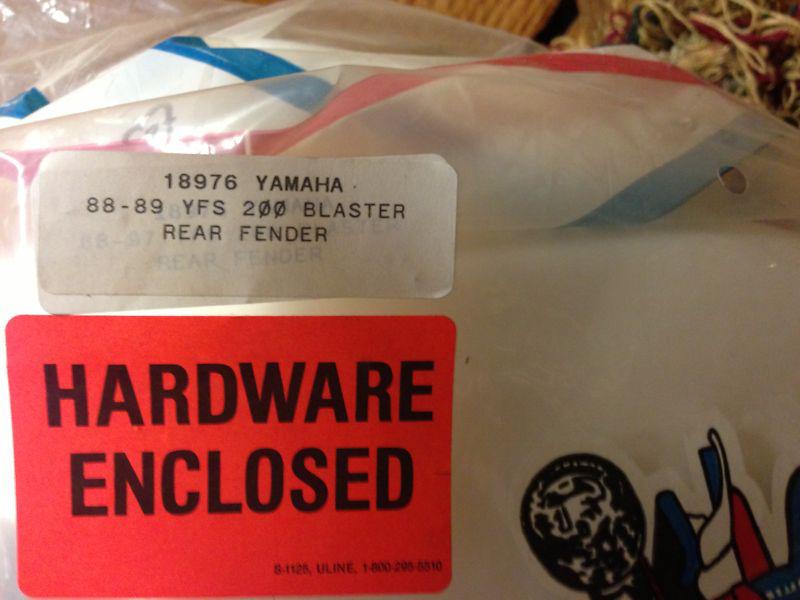 Buy 88-89 Yamaha Blaster 200 YFS200 Maier Rear Fender Body Panel ...