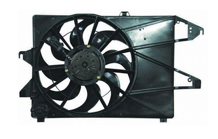 Buy Depo Replacement Ac Condensor Radiator Cooling Fan 95-00 Ford ...