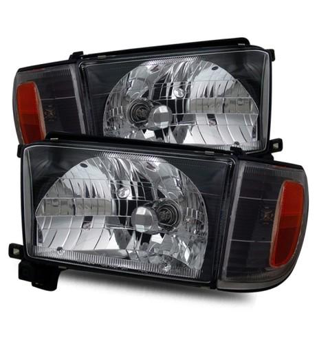 Buy 96-98 TOYOTA 4RUNNER AFTERMARKET CRYSTAL HEADLIGHTS/CORNER LIGHTS ...