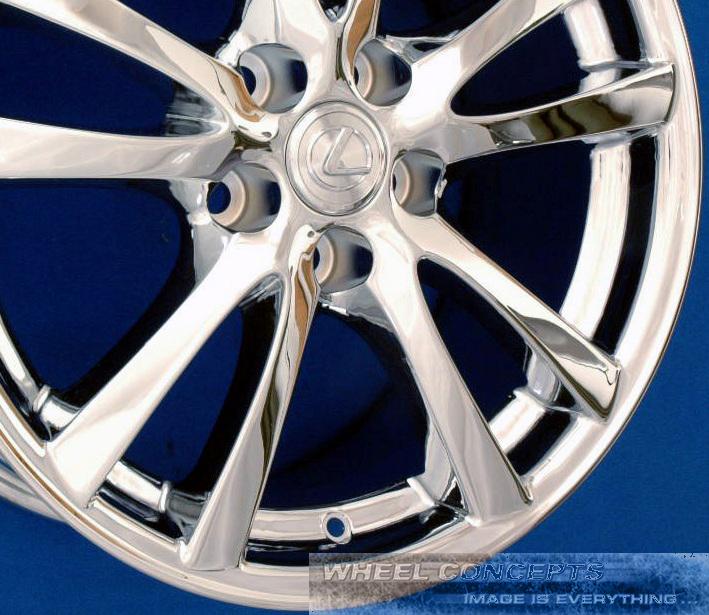 Buy LEXUS IS350 IS250 18 INCH CHROME WHEEL EXCHANGE IS 250 350 18" RIMS ...