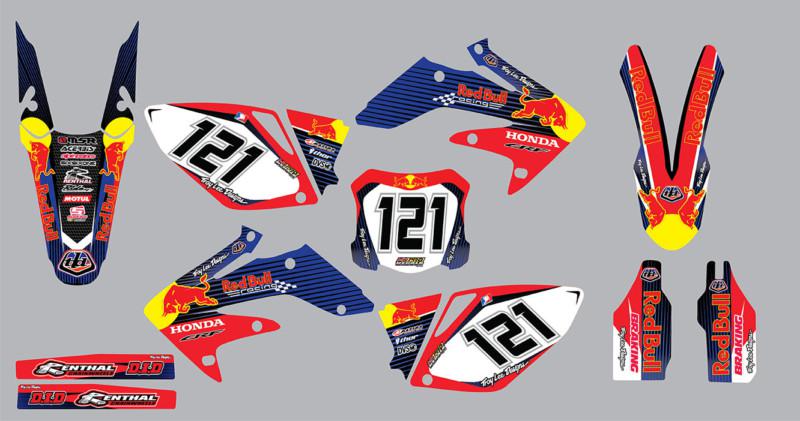 Find RED BULL Graphics Kit CRF 250 2006-2009 HONDA CRF250 in Miami ...