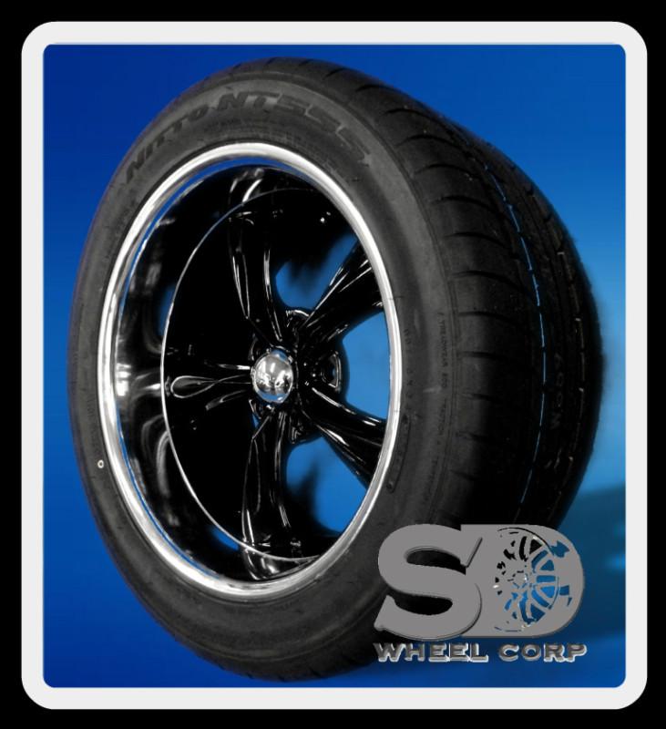 Find BOSS 338 18" 5X4.75 & NITTO NT555 245-45-18 & 275-40-18 TIRES RIMS ...