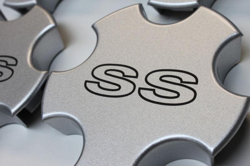 Find SLP Camaro SS Silver 10 Spoke Wheel Center Caps Set of 4 in Easley ...