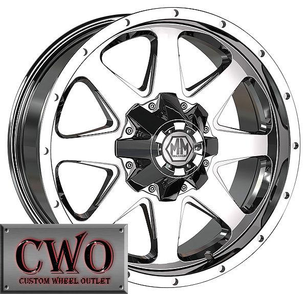 Find 17 Chrome Mayhem Tank Rims 5x114.3/5x127 5 Lug Jeep Wrangler ...