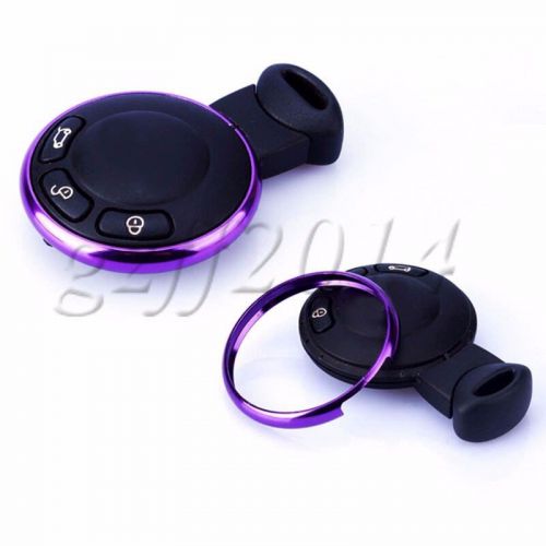 Find Smart Key Fob Replace Purple Trim Ring FIT Mini cooper R55 R56 R57 ...