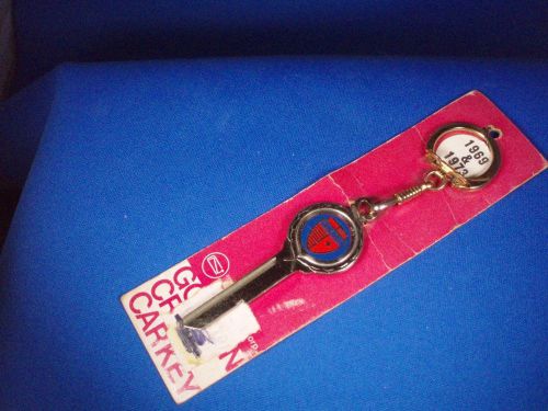 Find Vintage Gold Plated Pontiac Crest Key with Key Ring in Atchison ...