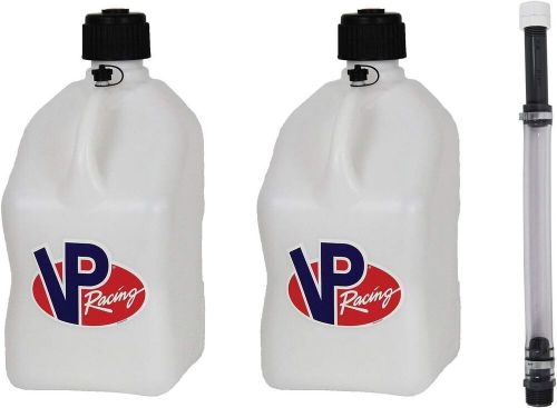 Find VP Racing Fuels 5-Gallon Container White w/ 14" Standard Hose (2 ...