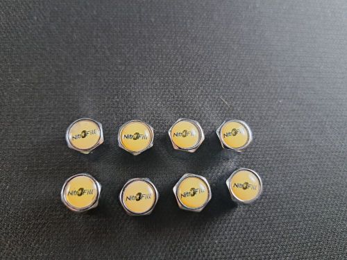 Find Tire Valve Stem Cap set of 8 after market replacements for car ...