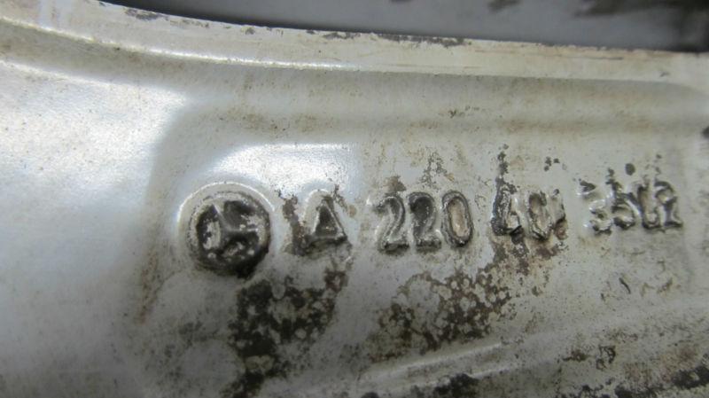 Find 2003-2006 MERCEDES BENZ S55 AMG W220 OEM REAR BACK 18" CHROME RIM ...