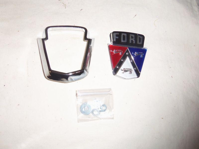 Find 1950-1951 FORD TRUNK LID EMBLEM & BEZEL-OA-7042514-KIT in Oregon ...