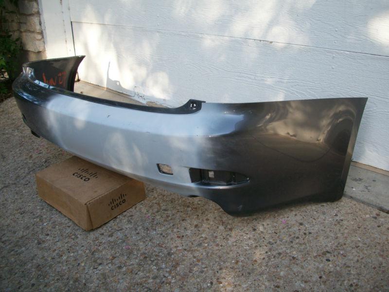 Sell LEXUS IS250 IS350 09 10 11 12 13 REAR BUMPER OEM FACTORY GENUINE ...