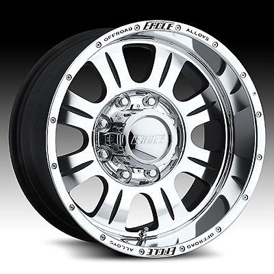 Sell 17" AMERICAN EAGLE WHEELS SUPER FINISH BLACK CHEVY GMC DODGE ...