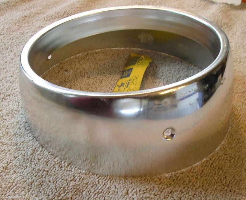 Sell 1961 1962 AMC Rambler Classic NOS Right Outer headlight trim ring ...