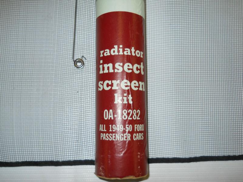 Sell Radiator Bug Screen Kit 1949 1950 Ford Passenger Car Flathead V8 ...
