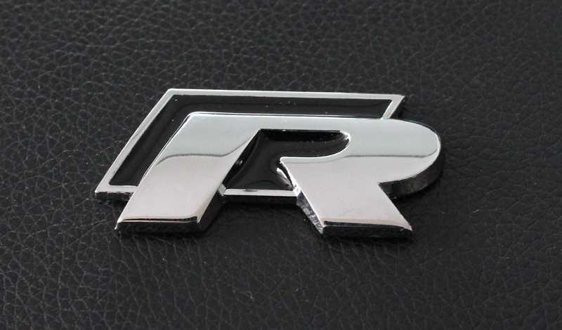 Sell CHROME EMBLEM R Line R-Line Trunk Badge fit for VW Golf Jetta ...