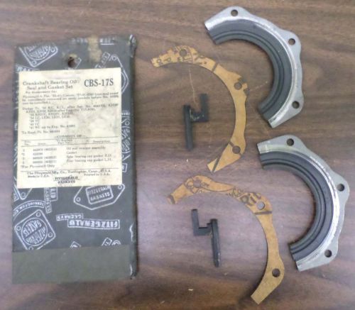 Sell 1930s 1940s Dodge Plymouth Crankshaft Bearing Oil Seal & Gasket ...
