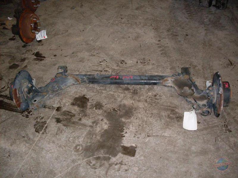 Sell REAR AXLE BEAM SAAB 9-3 321079 99 00 01 02 03 LOADED LESS CALIPERS ...