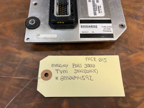 Sell MERCURY ZEUS 3000 TVM STARBOARD #8M0044592 USED! GOOD CONDITION ...