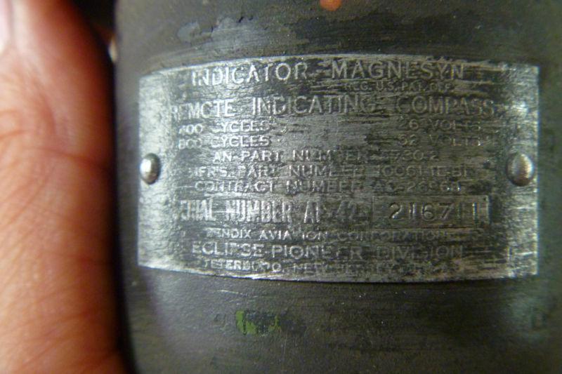 Sell Bendix Aviation Remote Indicating Compass Magnesyn AN5730-3 in ...