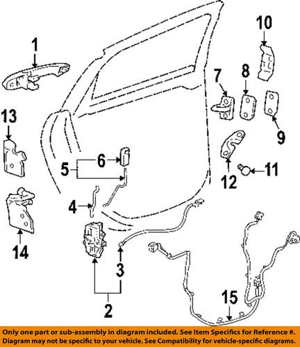 Sell CHEVROLET GM OEM 20790501 Door Lock Motor/Door Lock Actuator Motor ...