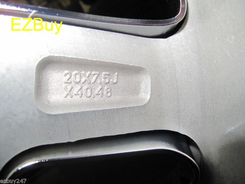 Purchase 20" DODGE NITRO 2007-2012 FACTORY STYLE BRAND NEW CHROME CLAD ...