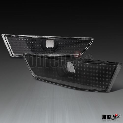 Purchase FOR 03-07 INFINITI G35 2DR BLACK BUMPER SIDE MARKER SIGNAL ...