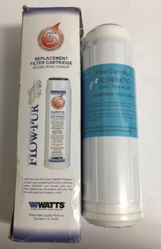 Purchase Flow-Pur GAC10NKDF RV #5 10" Carbon/KDF Repl. Water Filter in ...