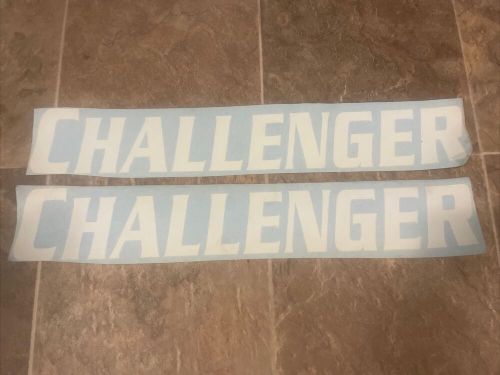 Purchase 2 Challenger Sprint Car Chassis Decals World Of Outlaws USAC ...