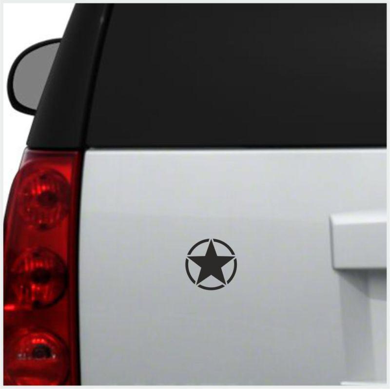 Purchase US ARMY WW2 JEEP STAR DECAL WINDOW CAR TRUCK BUMPER STICKER M1 ...