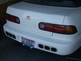 Purchase ACURA RSX INTEGRA DC5 2002-2006 RACING REAR BUMPER DIFFUSER ...